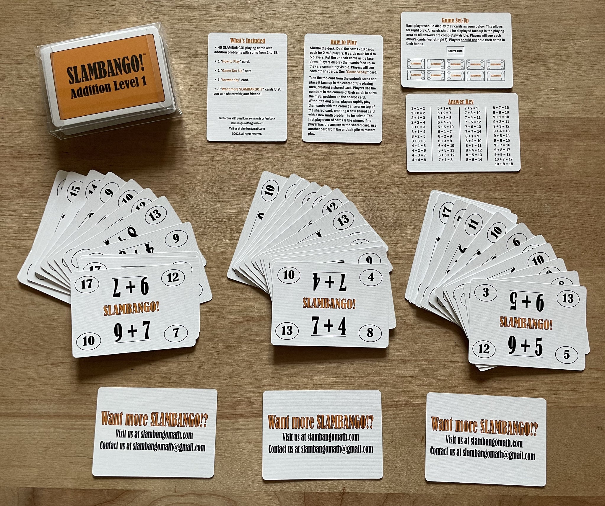 SLAMBANGO! Addition Level 1 – SLAMBANGO! Math Games