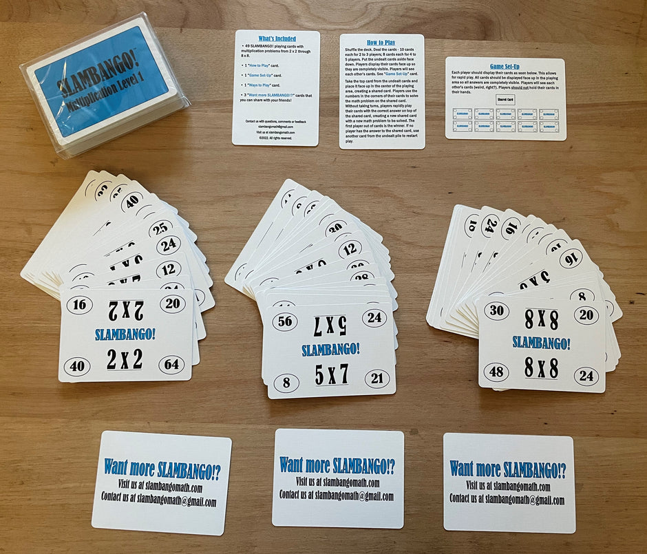 SLAMBANGO! – SLAMBANGO! Math Games